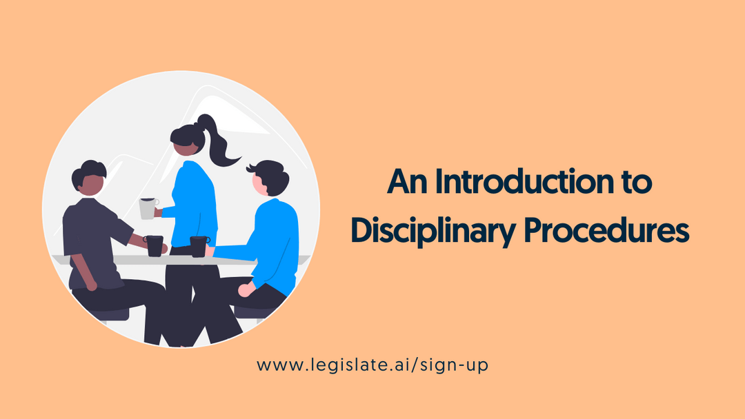 An Introduction to Disciplinary Procedures
